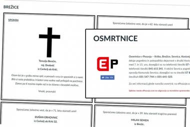 osmrtnice | ePosavje - novice, info, napovednik
